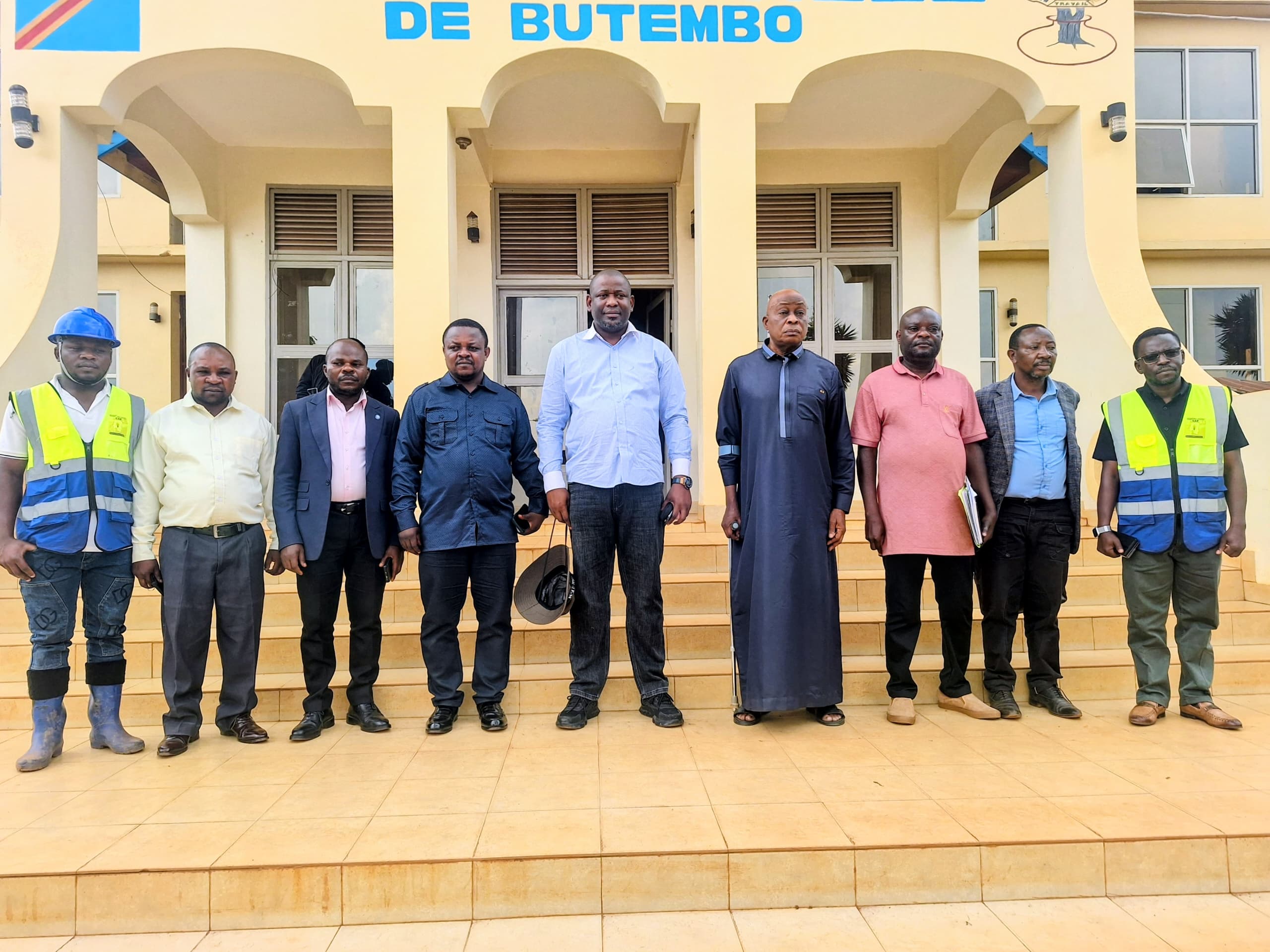 Butembo : Visite des installations de la société Congo Full Power par ...